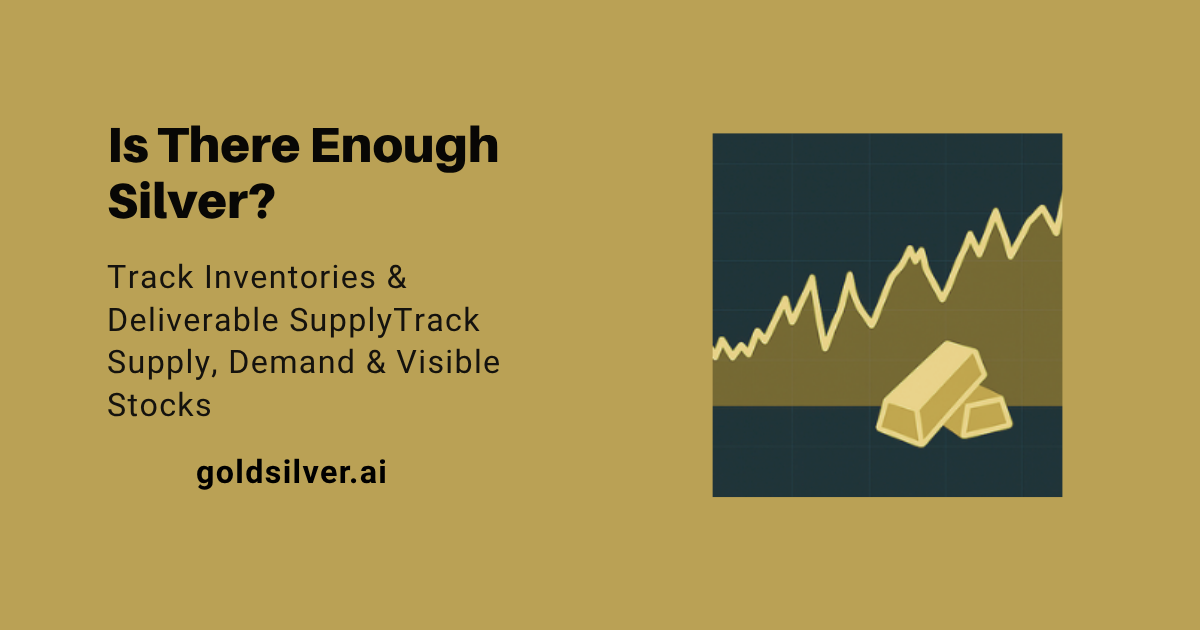 Silver Shortage? Supply Deficit, Demand & Visible Inventory